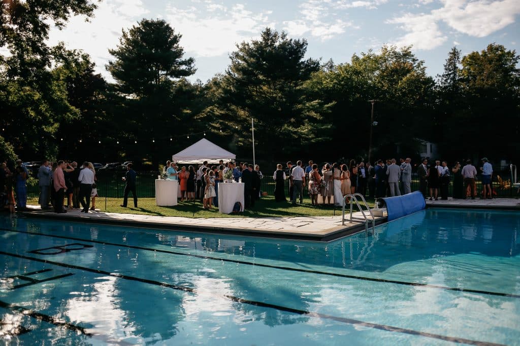 Pool Wedding - Basin Harbor