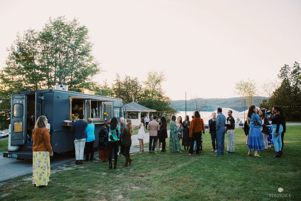 Tent Wedding - Homestead Lawn - Basin Harbor - Basin Harbor